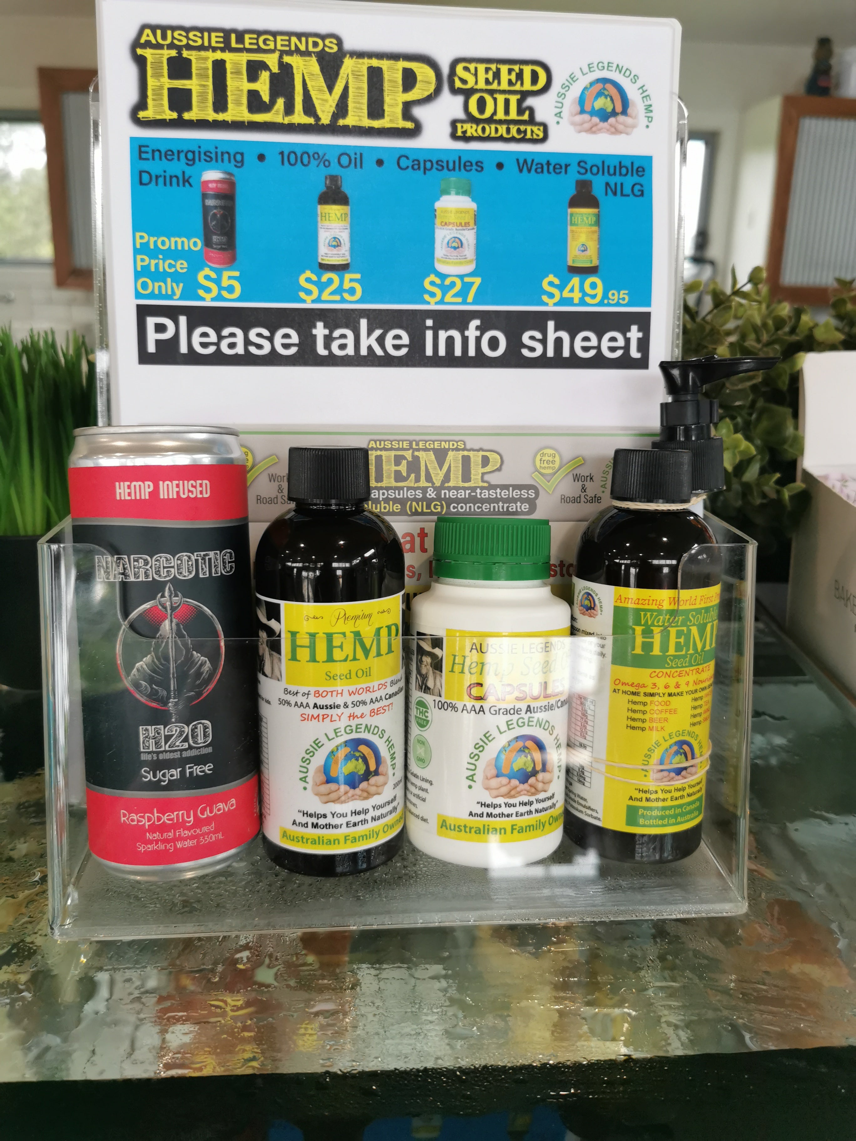 Hemp Products | The Flying Bean Cafe